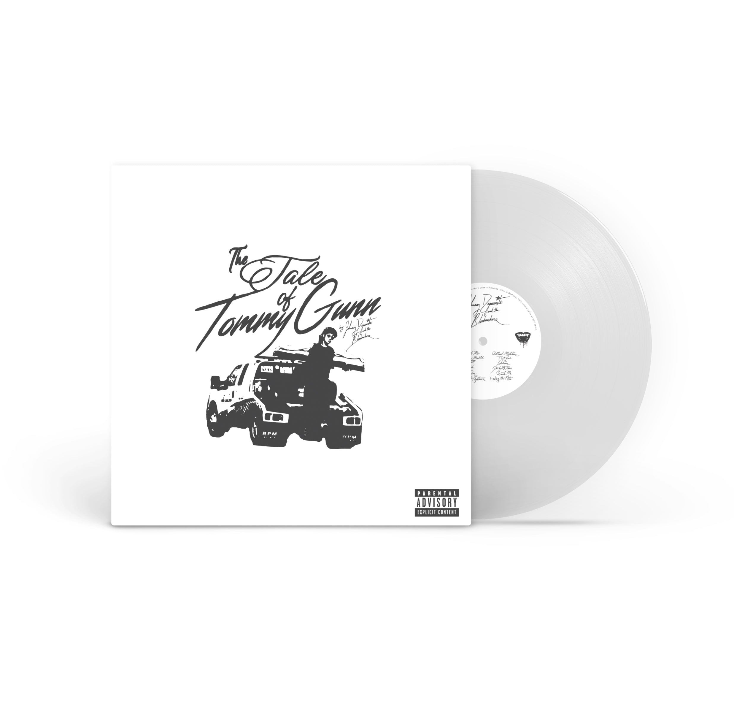 Johnny Dynamite - The Tale of Tommy Gunn Hazy Clear Vinyl – Born Losers ...