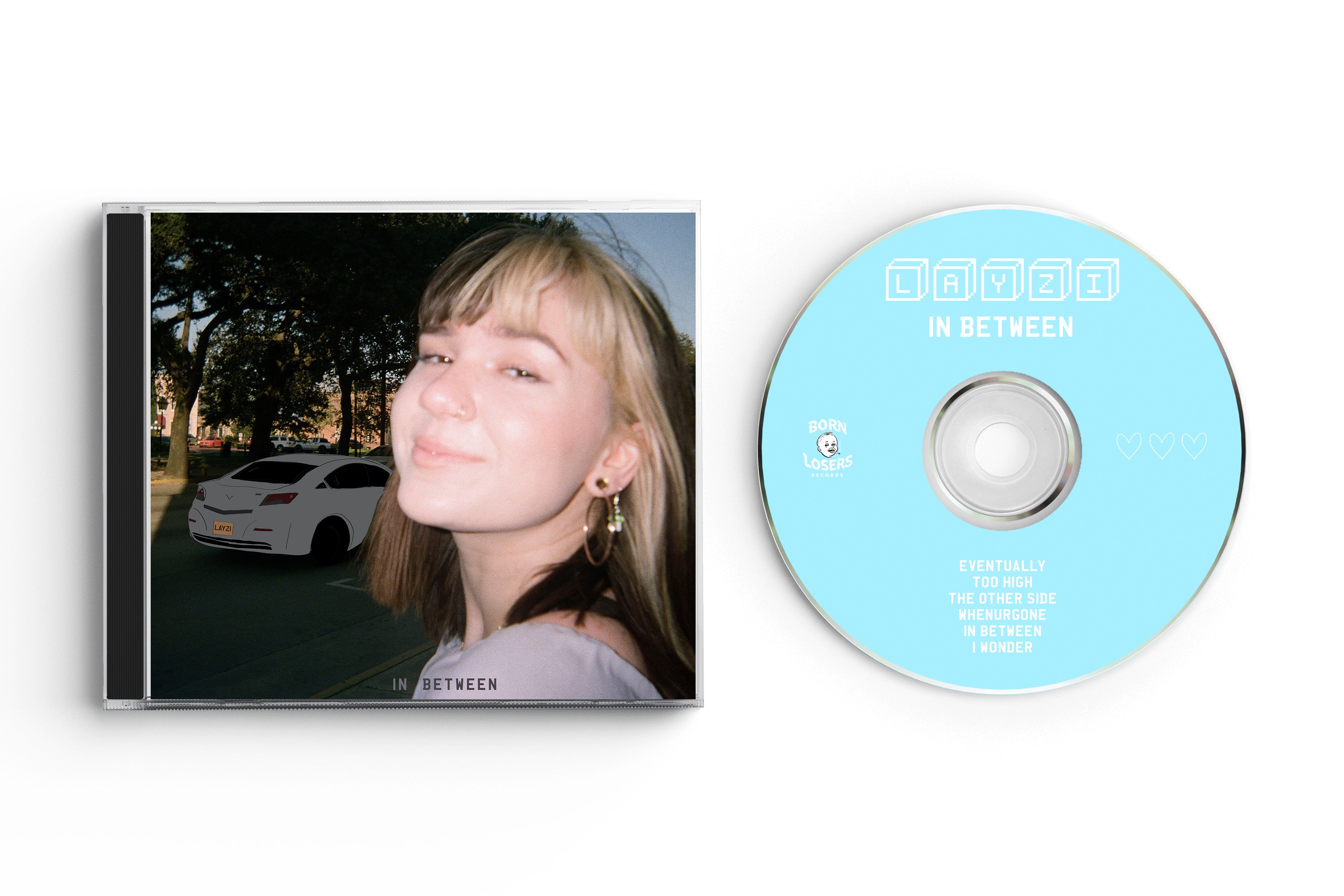 Layzi - In Between CD – Born Losers Records