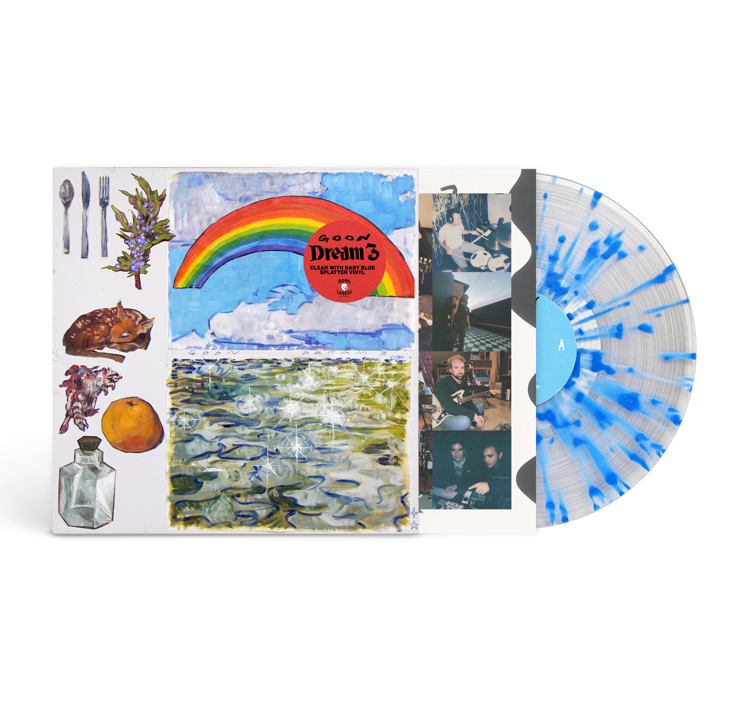 GOON - Dream 3 Clear w/ Blue Splatter Vinyl – Born Losers Records